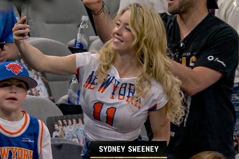 Sydney Sweeney is roasted after unexpected wardrobe malfunction at NBA ...