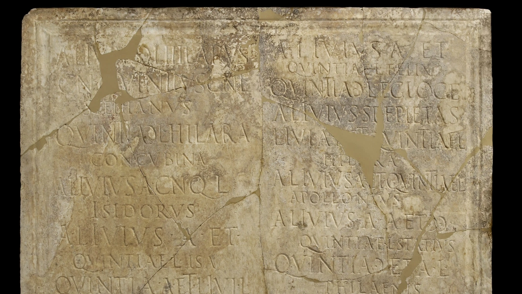 Ancient Roman gravestone found in New Orleans backyard