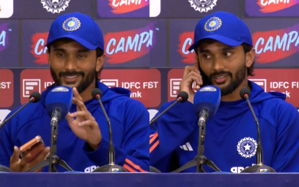 [Watch] IND vs AFG 2026: Nitish Kumar Reddy halts press conference to ...