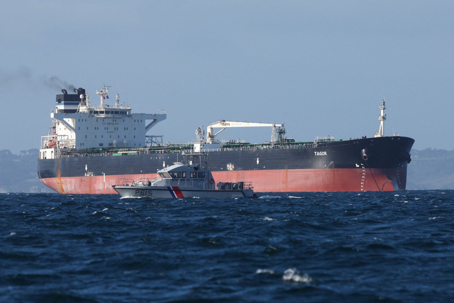 British forces intercept Russian shadow fleet oil tanker in Channel