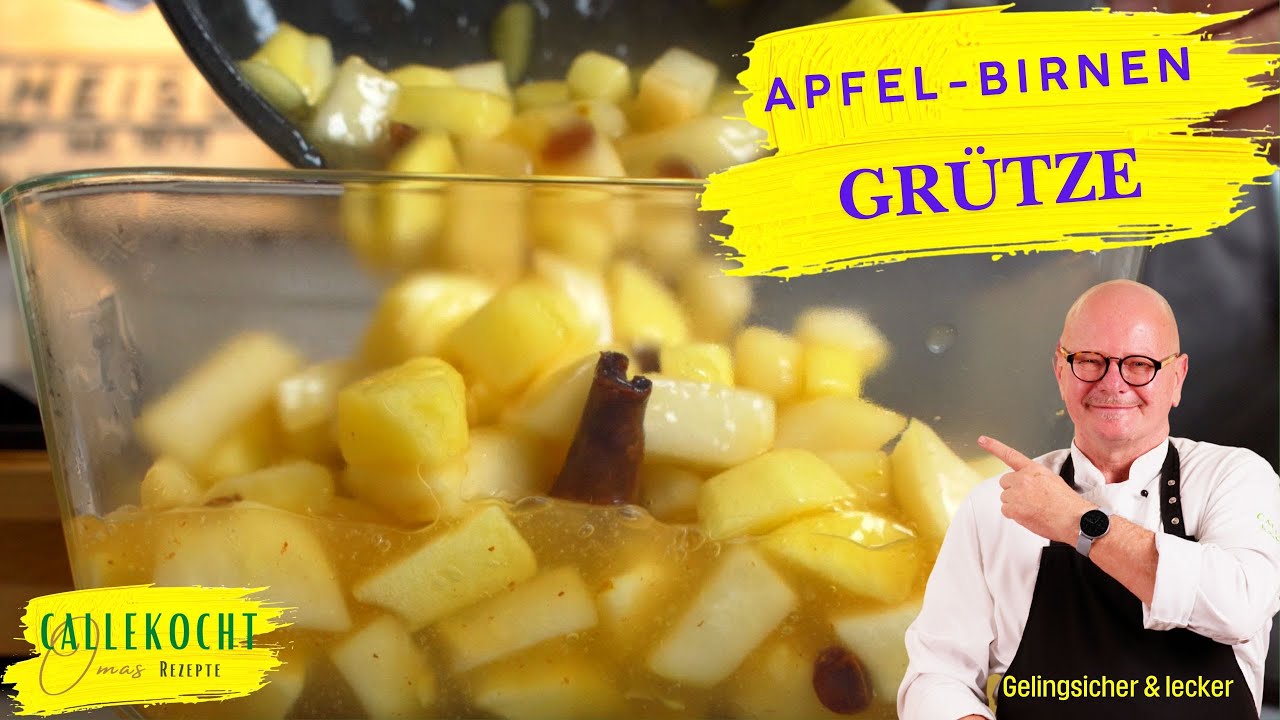 Altländer Apfel-Birnen-Grütze: Das Originalrezept wie früher bei Oma!