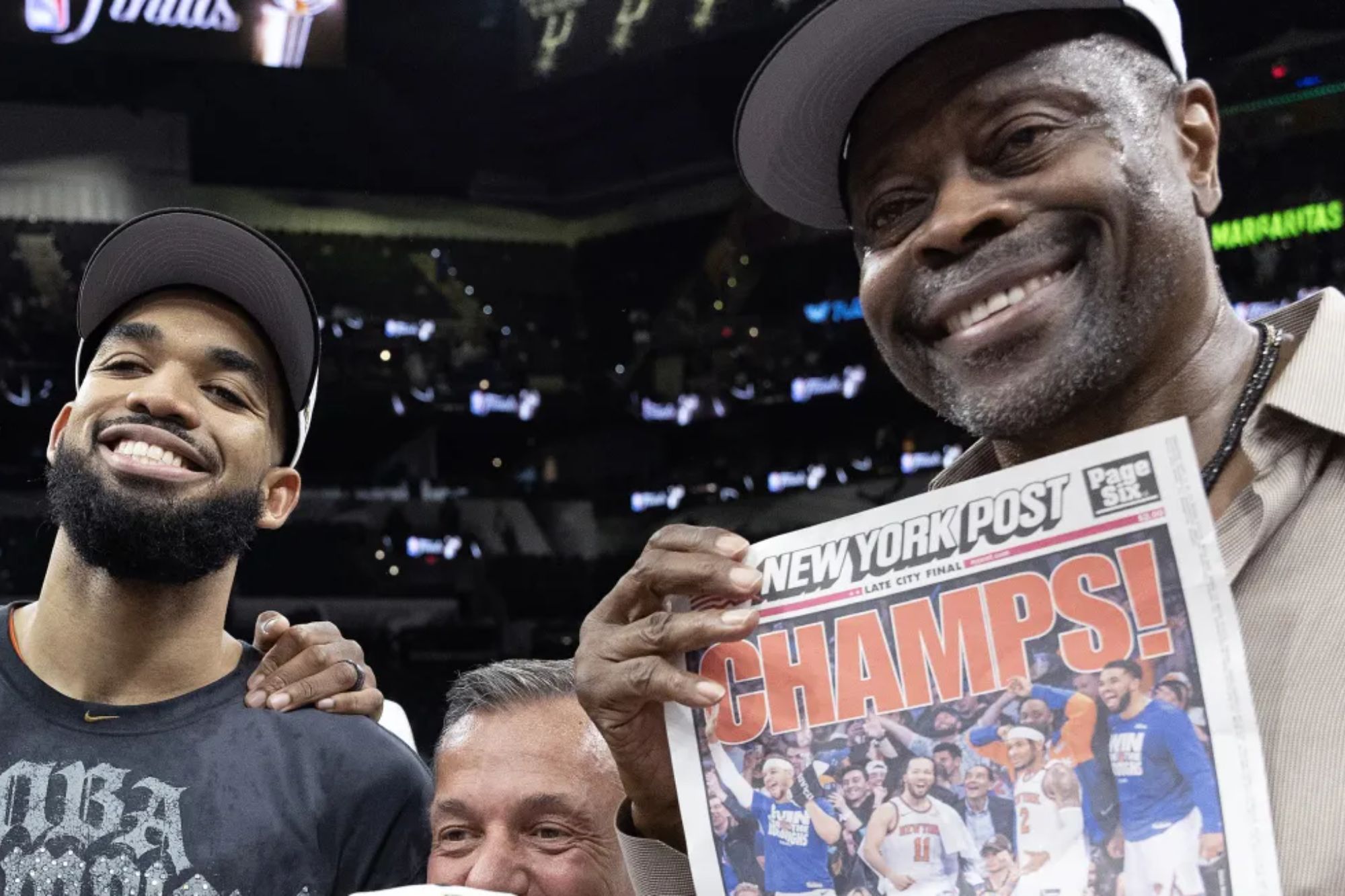 Patrick Ewing had a front-row seat to see his Knicks title wait finally ...