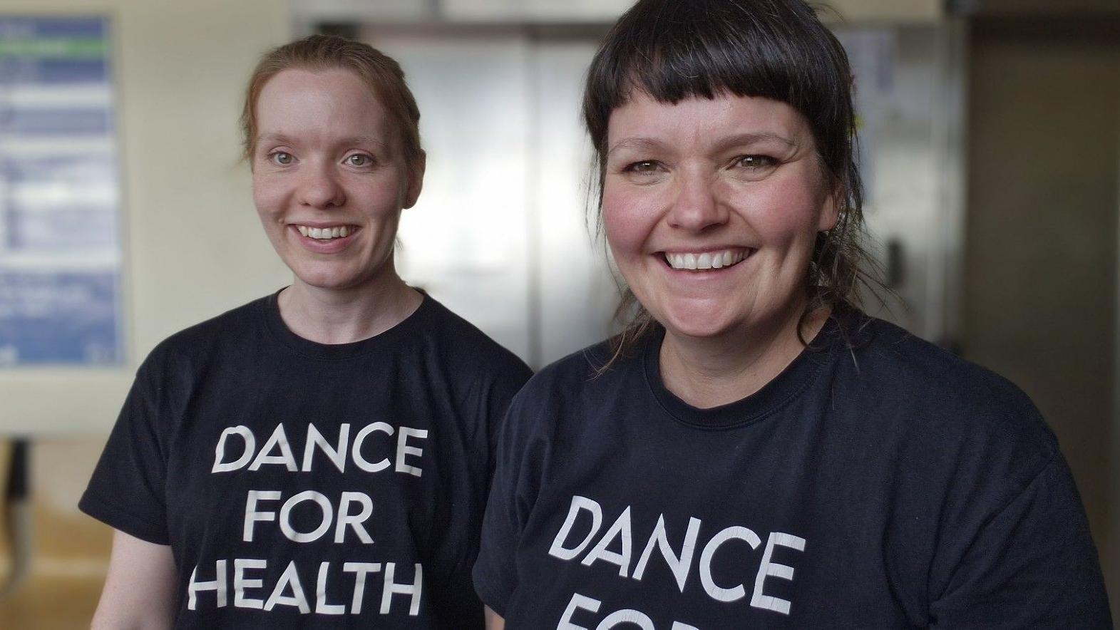 The dance classes bringing 'joy' to a hospital