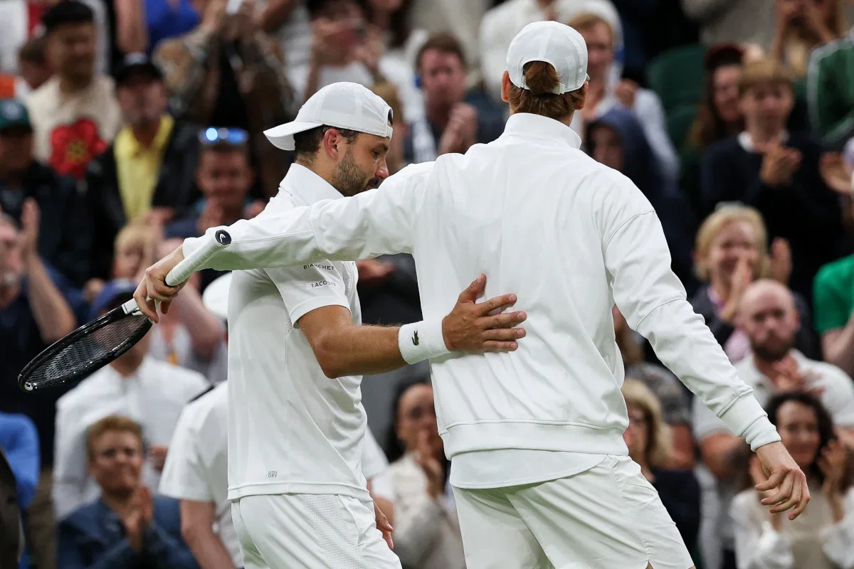 Dimitrov reveals: 'I was playing incredible tennis against Sinner, then ...