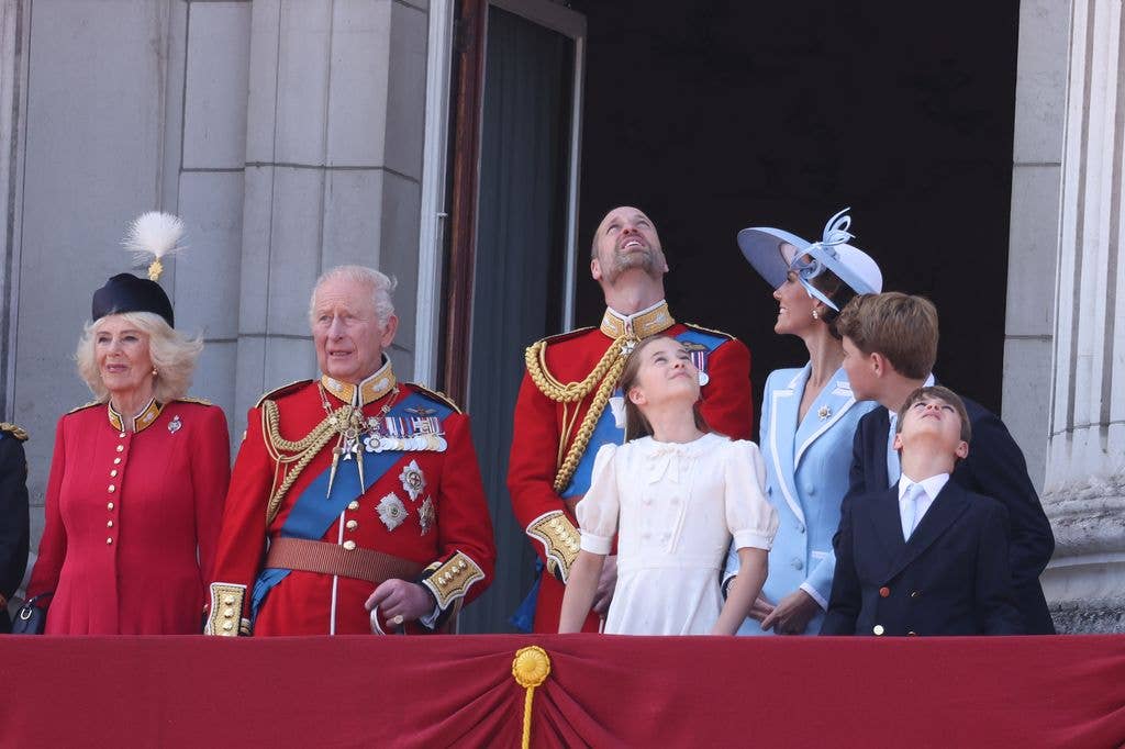 Prince William and Princess Kate's rare look of love at Trooping the Colour