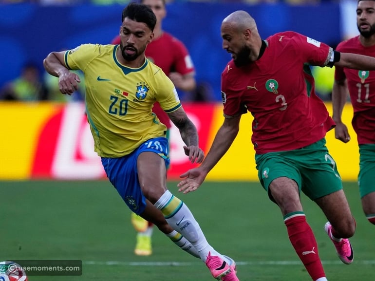 Brazil fight back for 1-1 draw with Morocco in World Cup clash