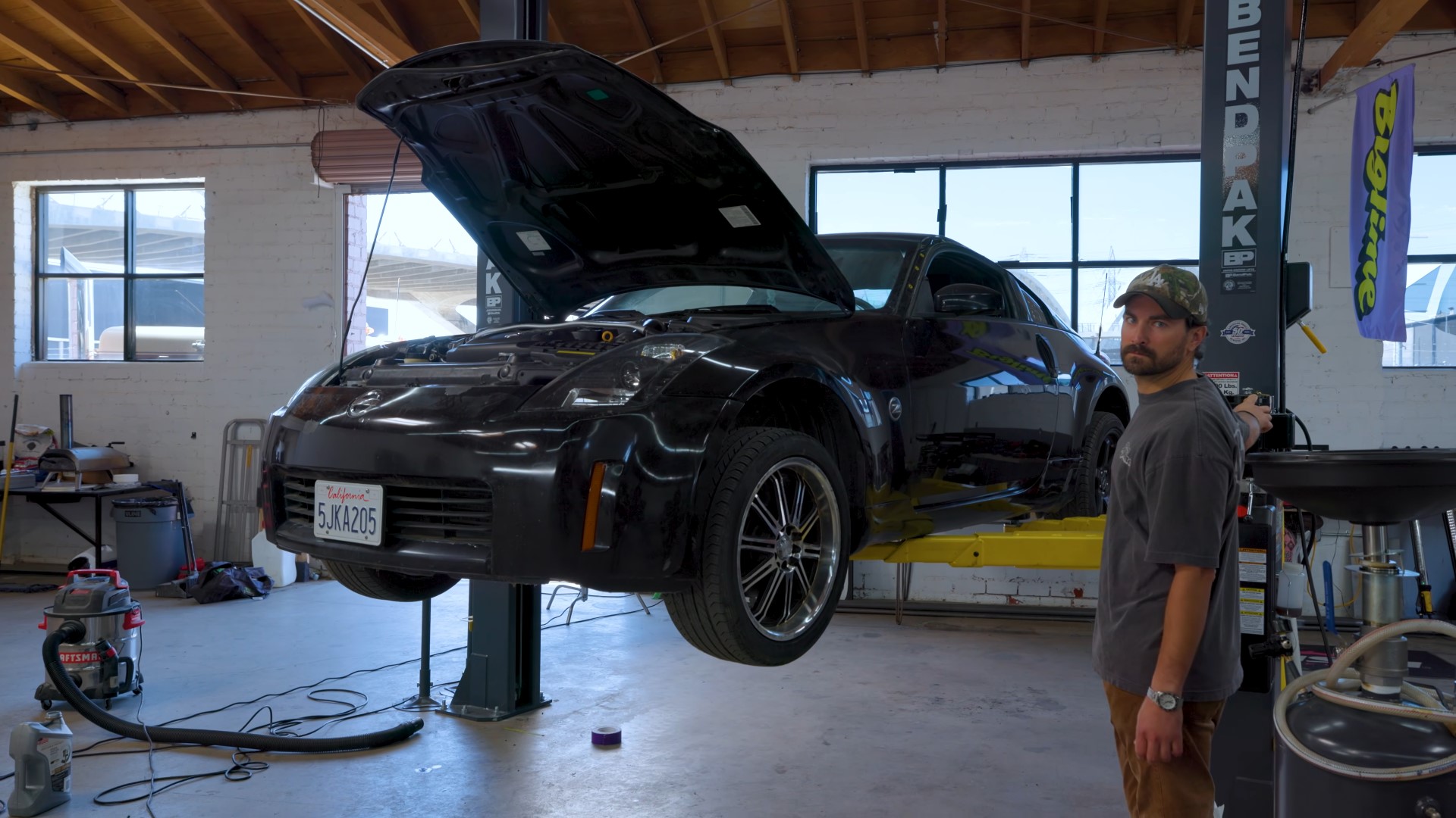 We JB Welded the 350Z differential and drove it