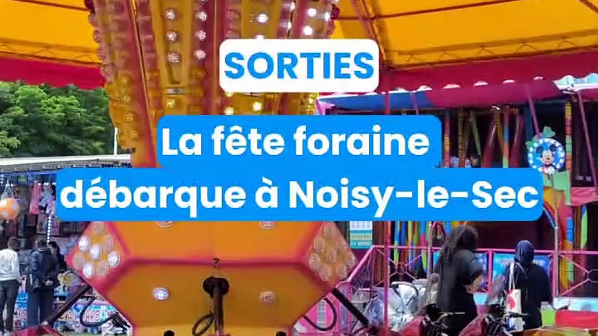 Noisy-le-Sec accueille sa toute première fête foraine