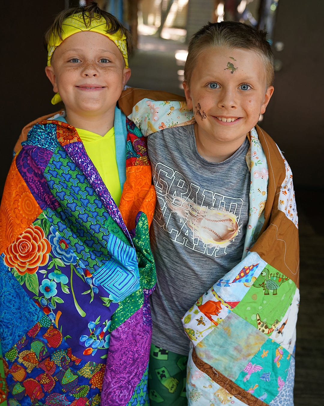 Quilters stitch smiles for campers battling cancer