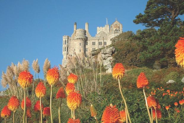Famous gardens of St Michael's Mount to open to the public for one day only