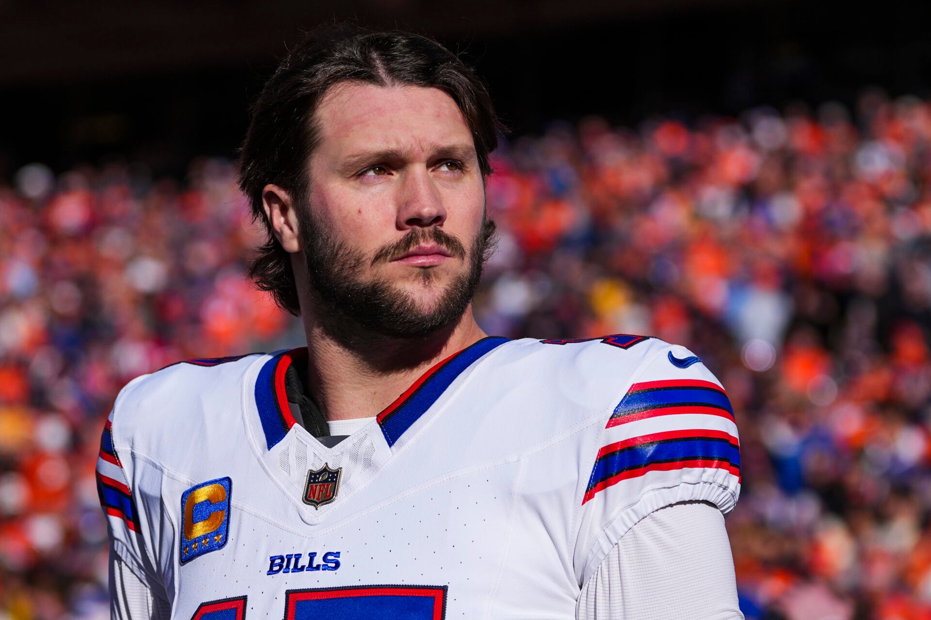 Josh Allen says 'moving irrigation pipe in 115 degrees' makes NFL life ...