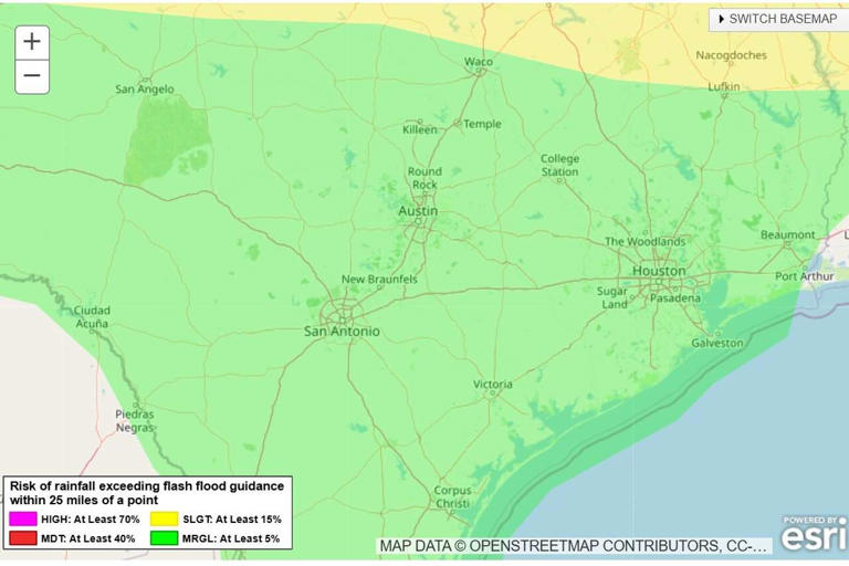 Gulf disturbance could make Austin weather more messy this week as cold ...