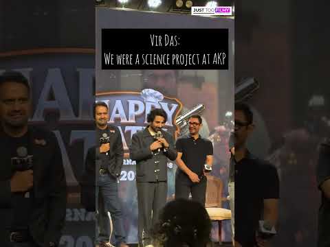 Vir Das leaves audience in splits with his description of Happy Patel