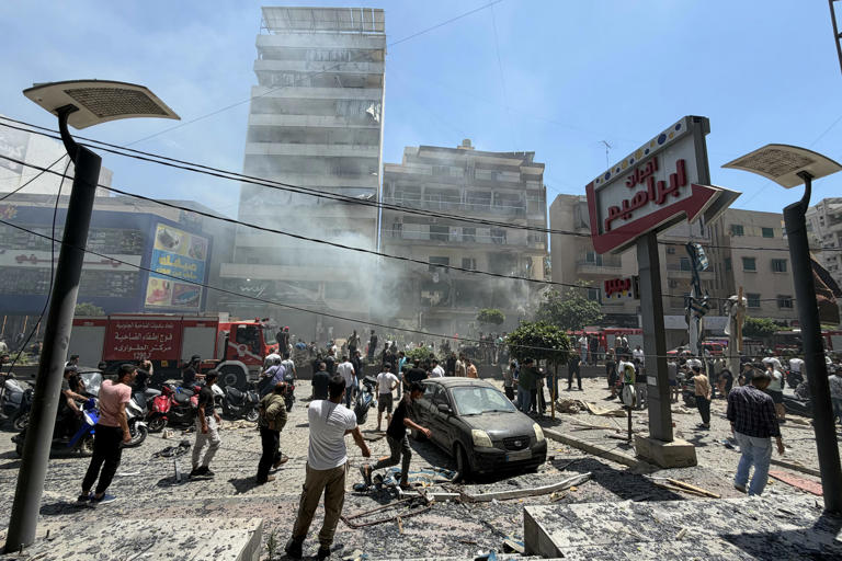 IDF strikes Hezbollah command centers in Beirut's Dahiyeh, hours before ...