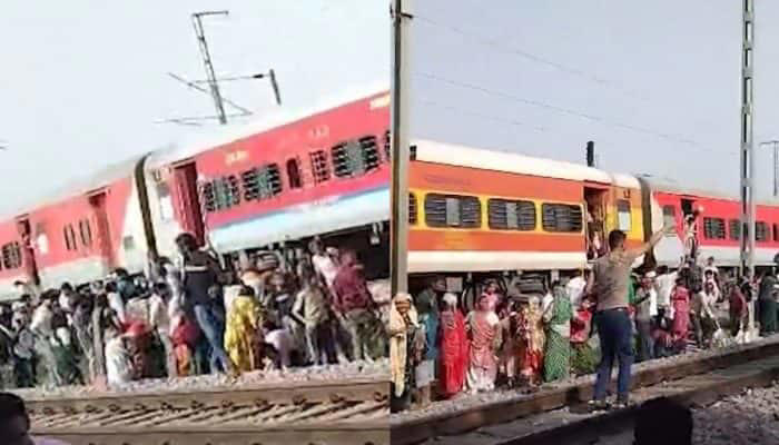 MP accident: Passengers jump off Udaipur Intercity Express over fire ...