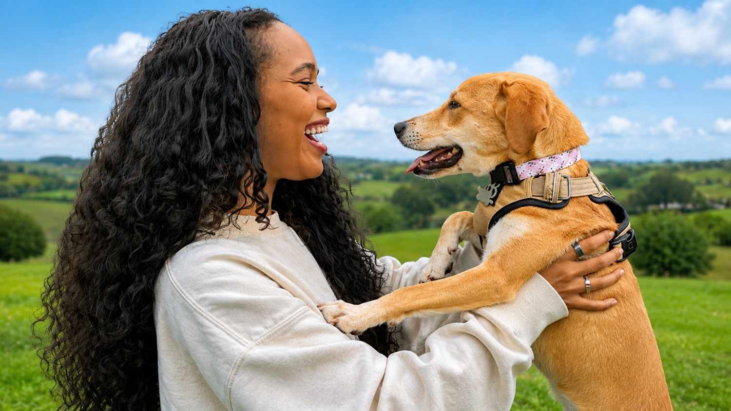 A rescue puppy’s search for a forever home