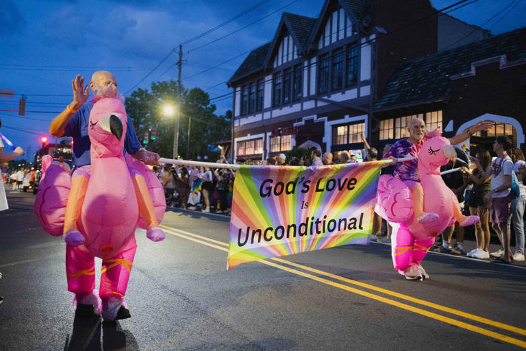 Birmingham Pride Parade draws protesters 'trying to provoke people'