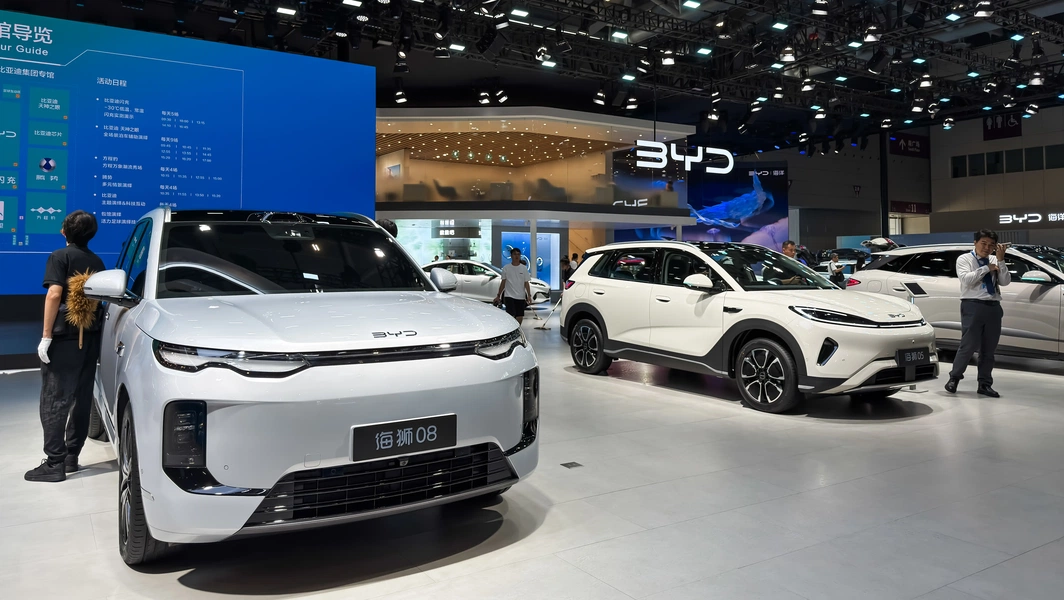 BYD's global push to challenge Toyota