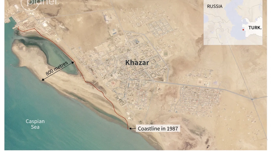 Caspian Sea faces rapid decline