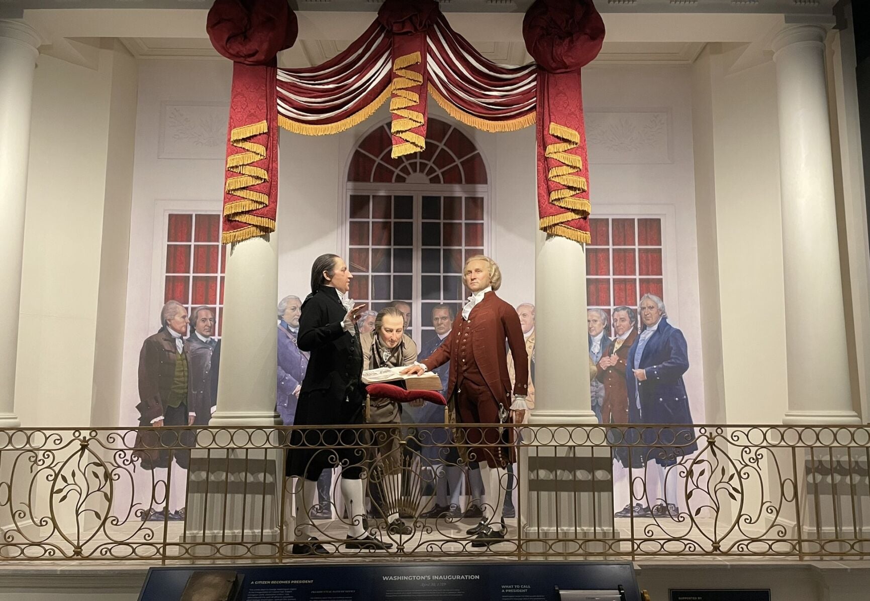 A look inside the new exhibit space at George Washington's Mount Vernon