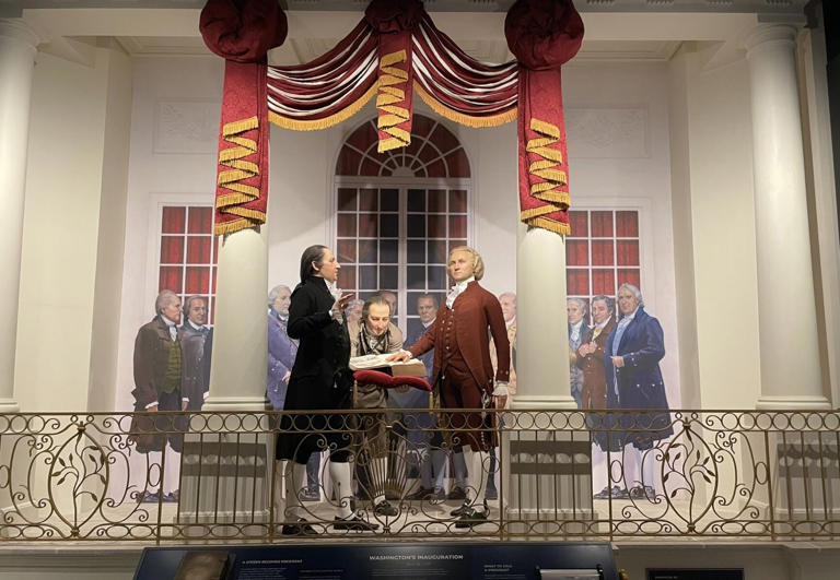 A look inside the new exhibit space at George Washington's Mount Vernon