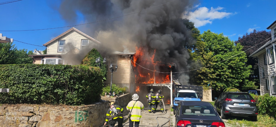 Thirteen people displaced after Norwalk fire
