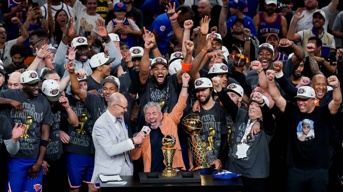 Sports fans demanding change to NBA Finals trophy ceremony