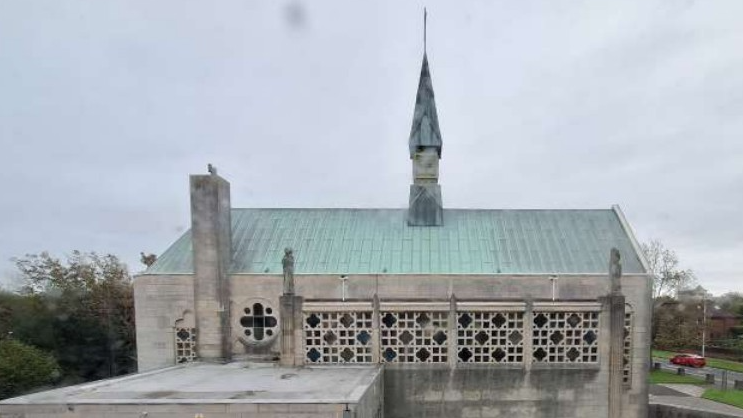 New plans for church built after WW2 bombing prayer
