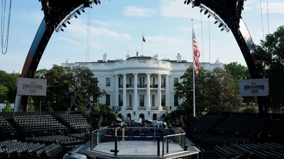 La fiesta del 80º cumpleaños de Trump en la UFC busca rescatar su ...