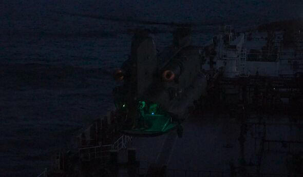 Dramatic video shows moment Royal Marines storm Russian shadow fleet ...