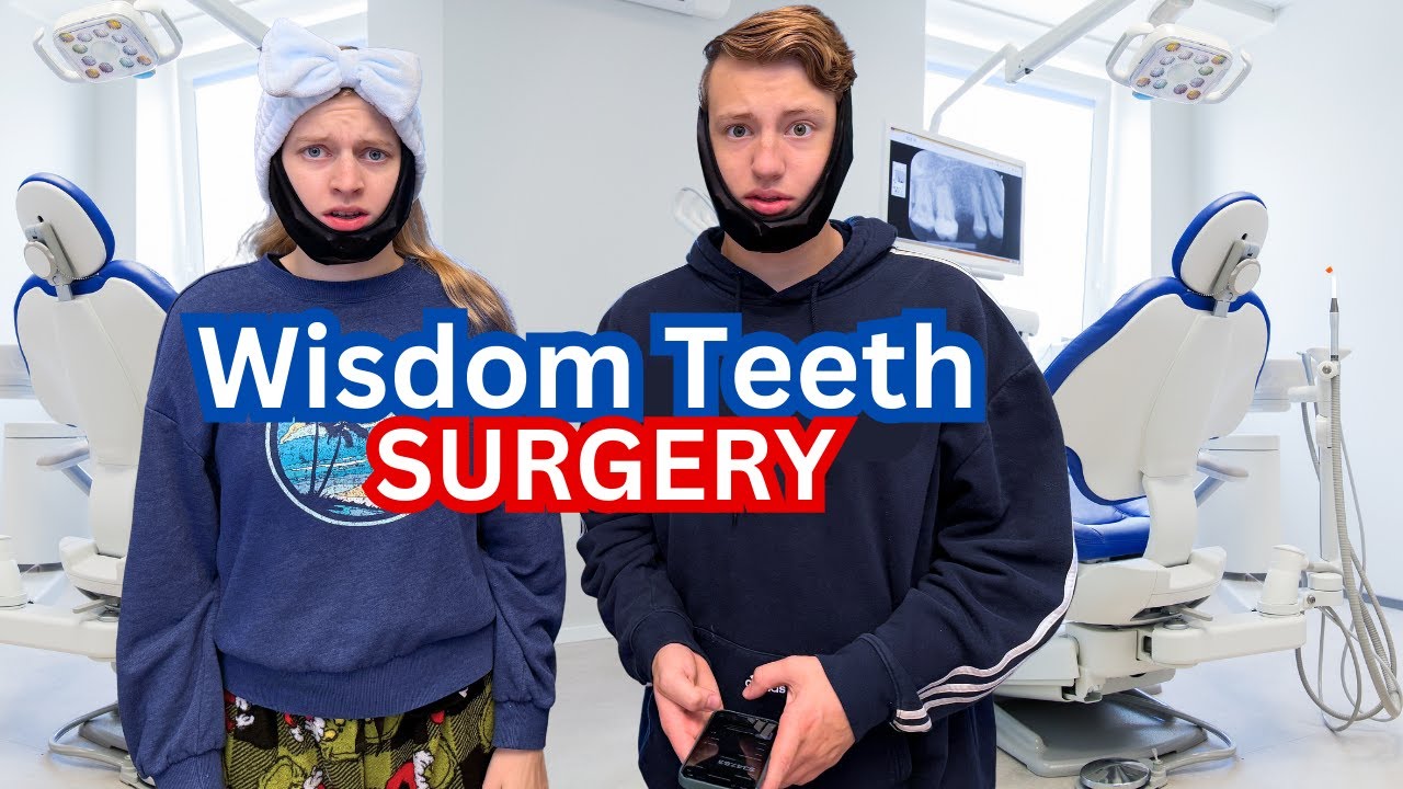 Alyssa and David underwent wisdom teeth surgery at the same time