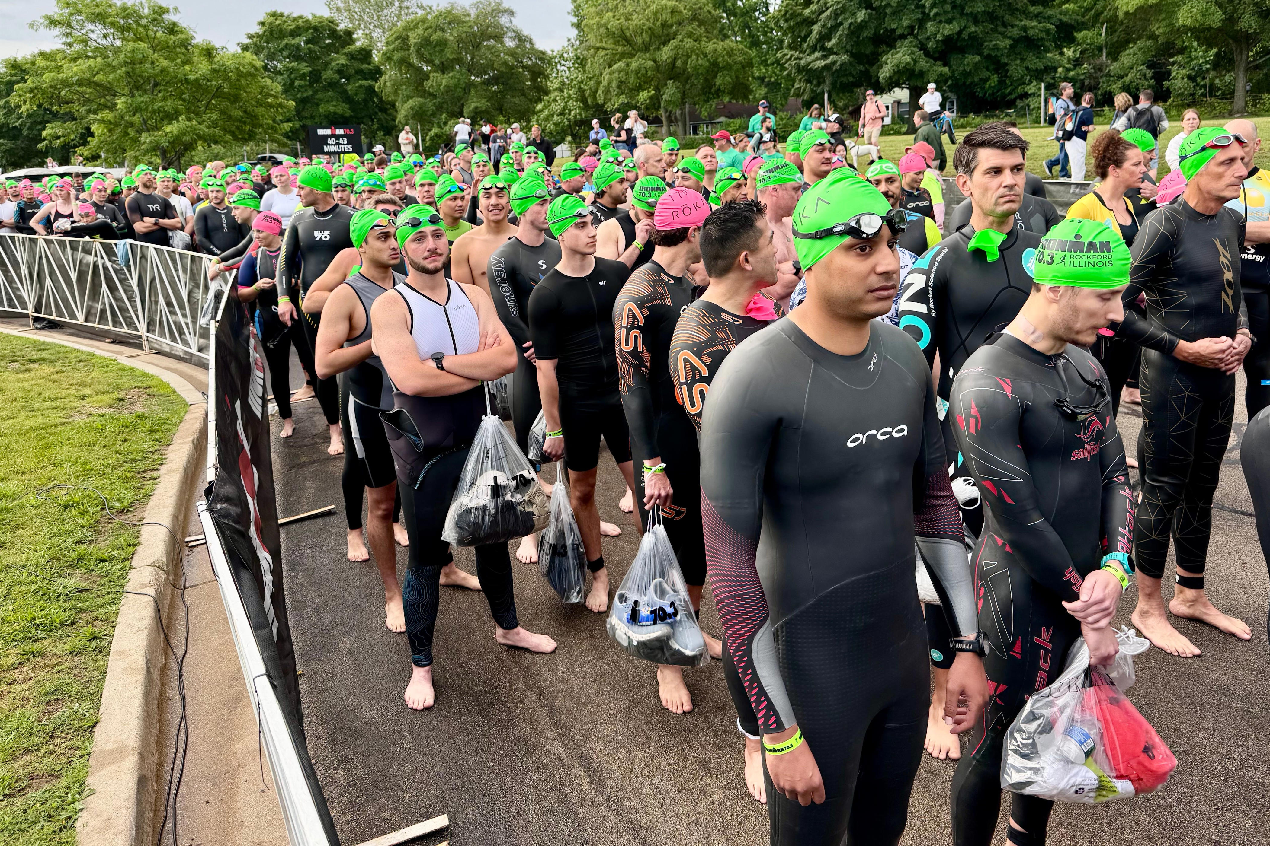 Live blog: IRONMAN Rockford kicks off with a Rock River swim