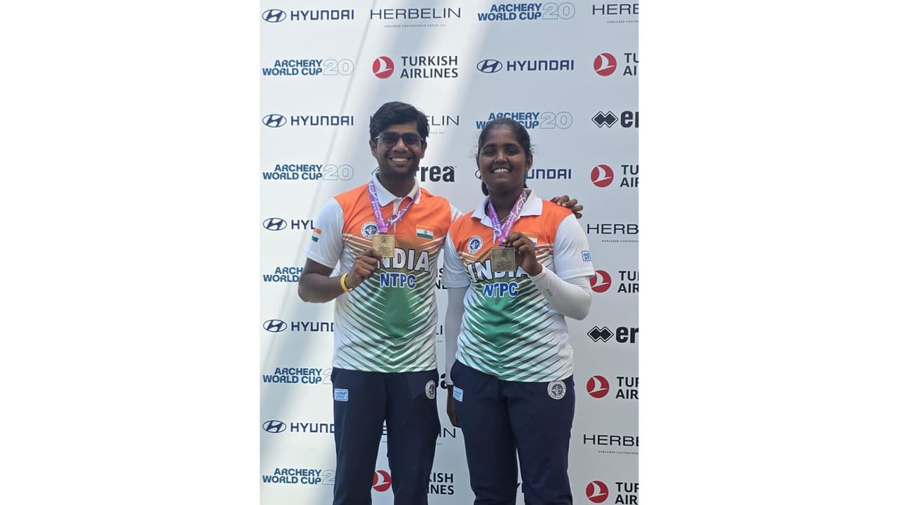 Indian archers Dhiraj, Kumkum clinch gold, beat Olympic champs Korea