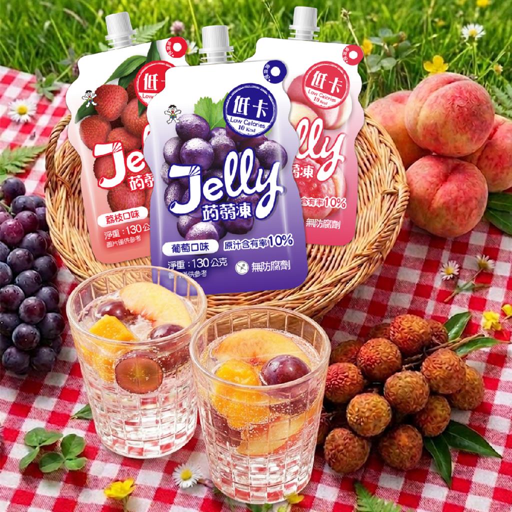 低卡高飽足感! 旺旺「Jelly蒟蒻凍」嘗鮮價 多元吃法解鎖驚喜