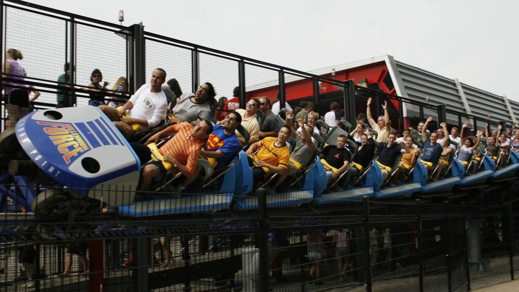 Record-breaking roller coasters across the US