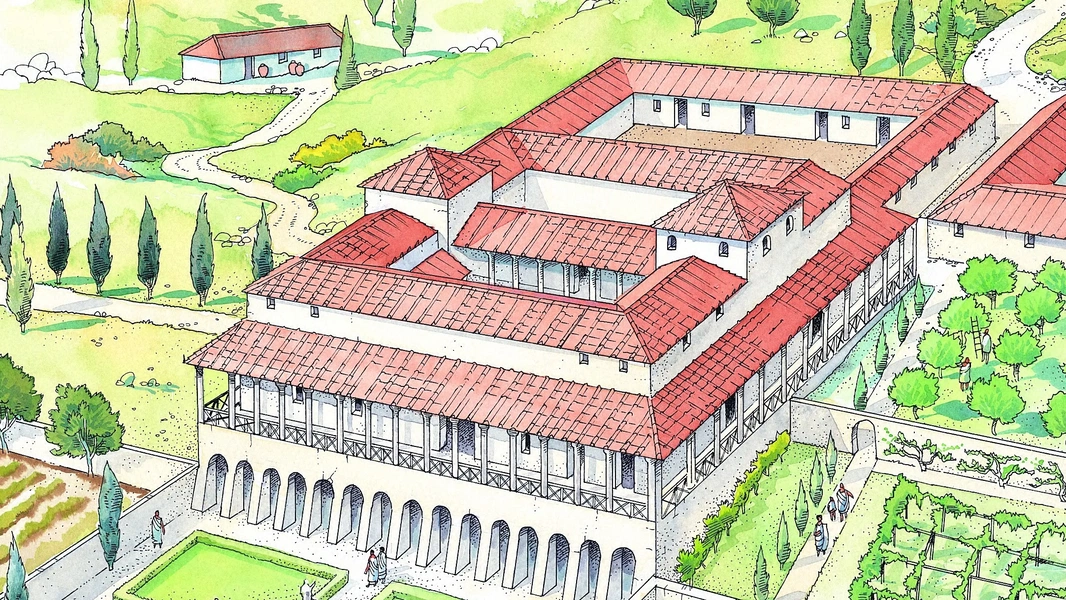 Ancient Roman villa discovered beneath Rome high school