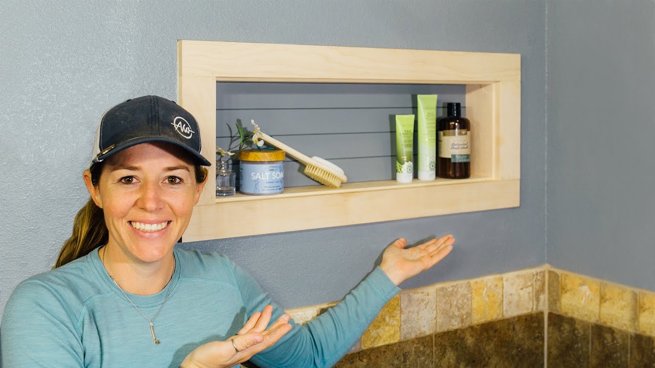 Hidden storage wall cabinet you can build