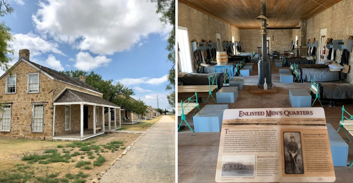 A Texas historic fort lets you walk through restored buildings from the ...