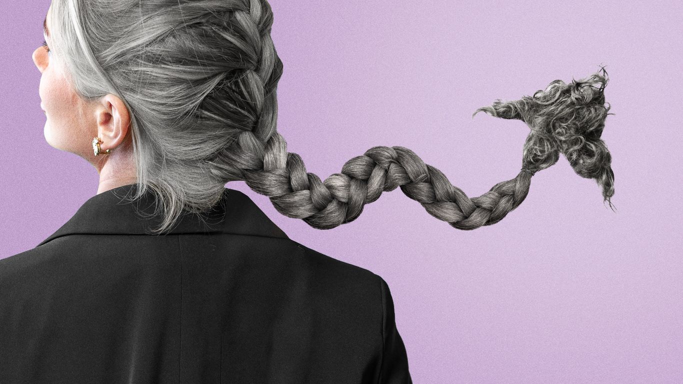 Why more people are going gray (on purpose)