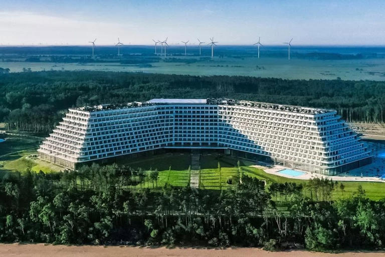 Europe’s newest mega-hotel with a pool double the Olympic standard ...