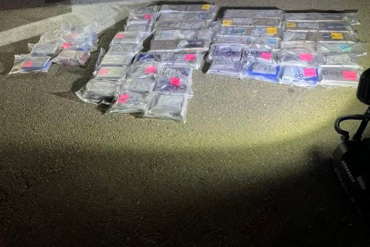 Traffic stop at Marine base sparks manhunt ending in seizure of drugs