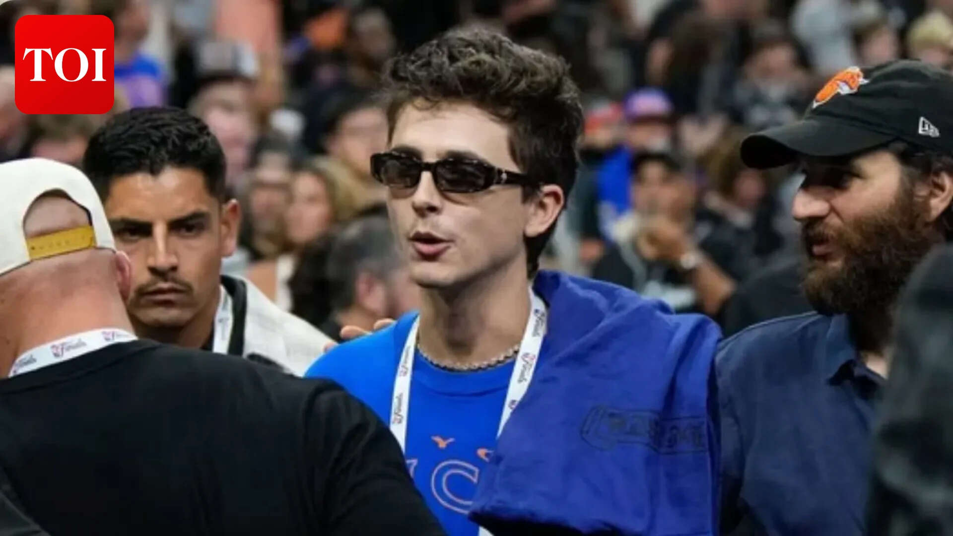 NBA Finals game 5: Timothée Chalamet, Tracy Morgan, and Spike Lee ...