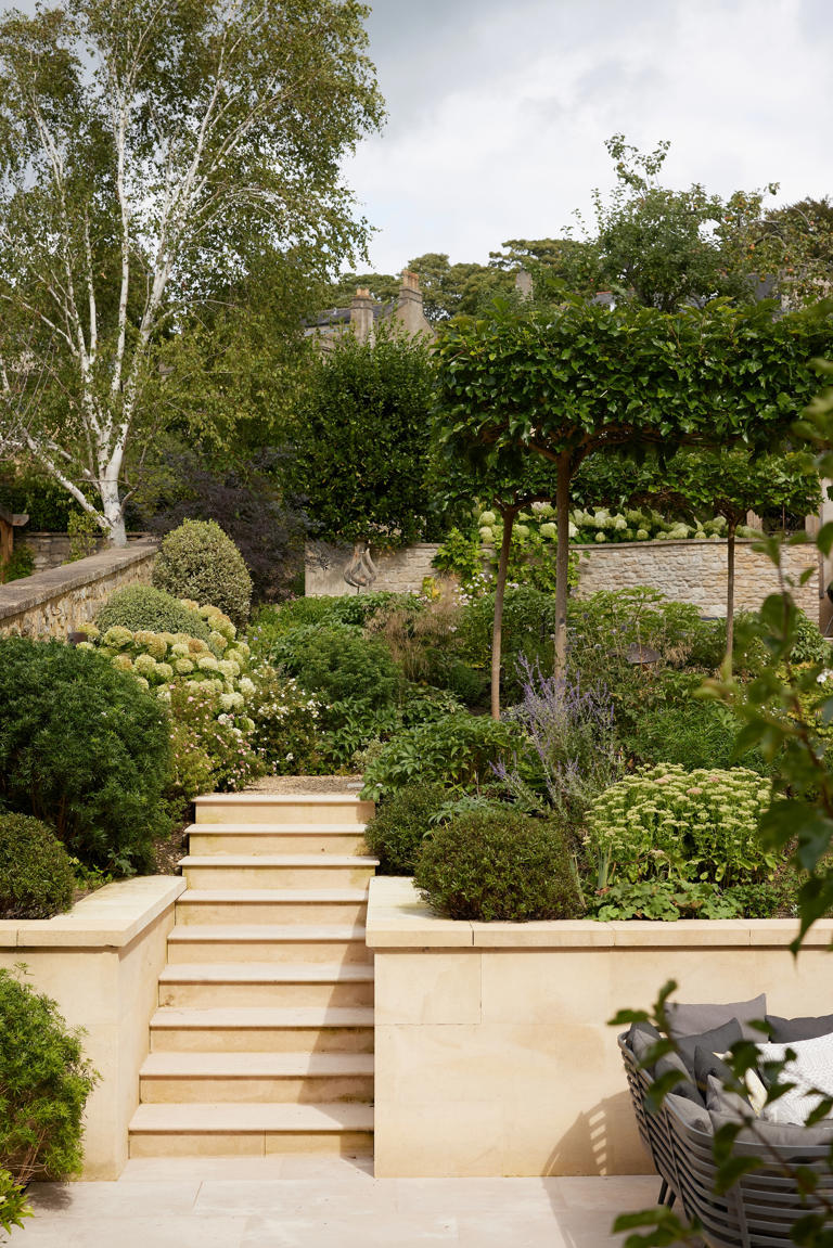 Sorry gazebos, this 'parasol tree canopy' is better for shade and privacy