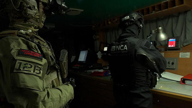 Royal Marines board Russian 'shadow tanker' in Channel in dramatic ...