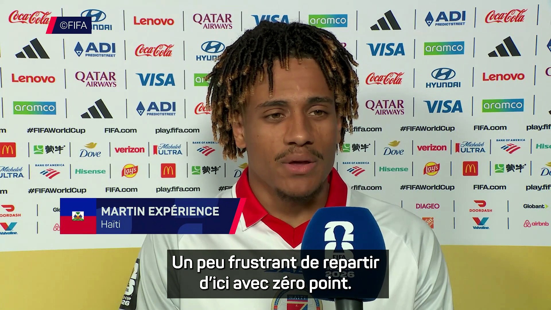 Martin Expérience frustré après la défaite face à l’Écosse