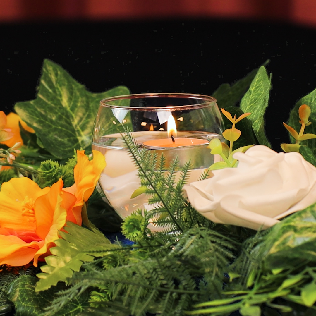 DIY greenery centerpiece for an elegant table setup😍