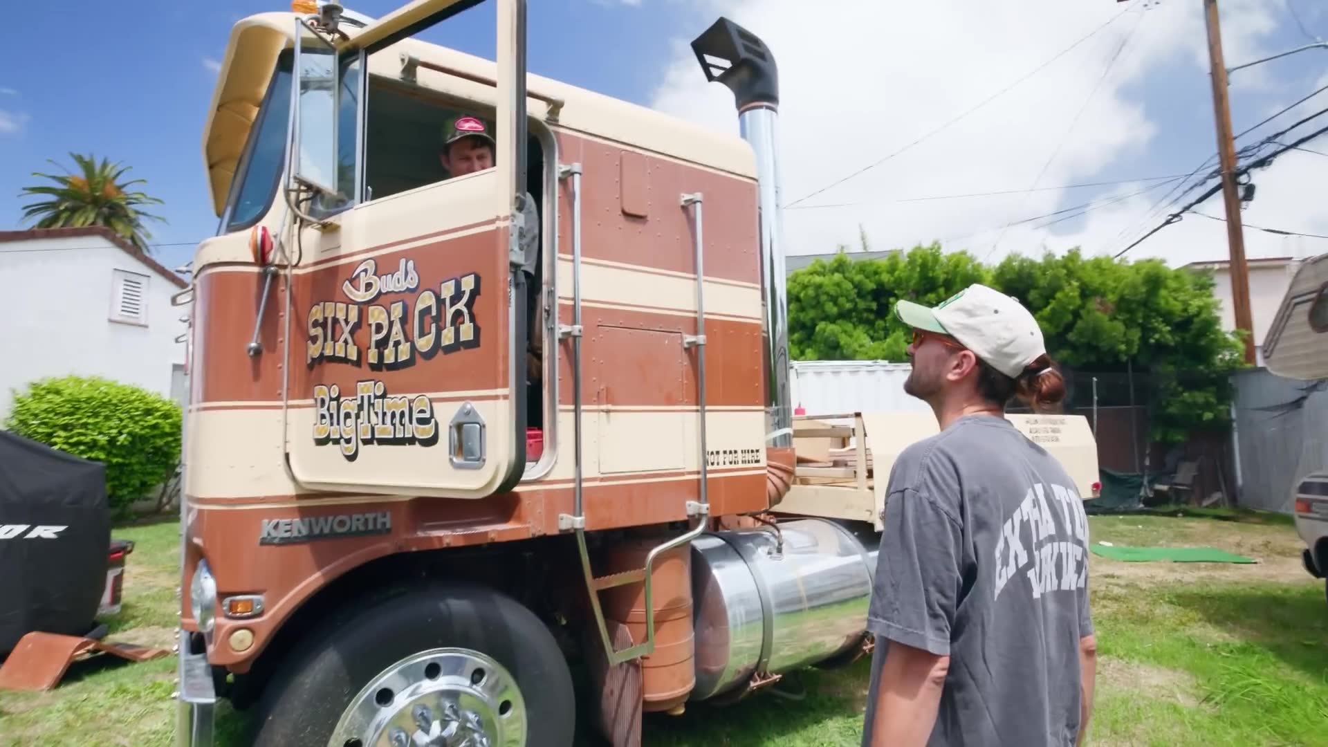 We took the vintage big rig on its longest drive yet