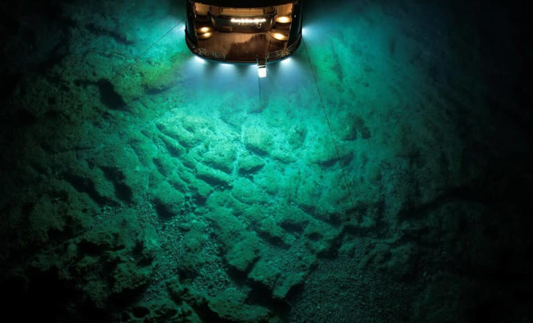 Scientists sent a submersible 23,000 feet below the Indian Ocean’s ...