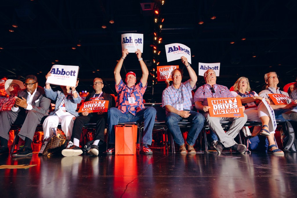 At Texas GOP convention, friction overshadows talk of unity