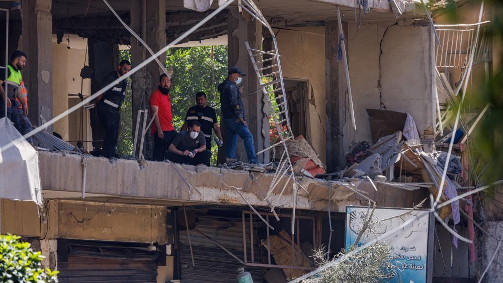 Lebanon says three killed in Israeli strike on Beirut suburb